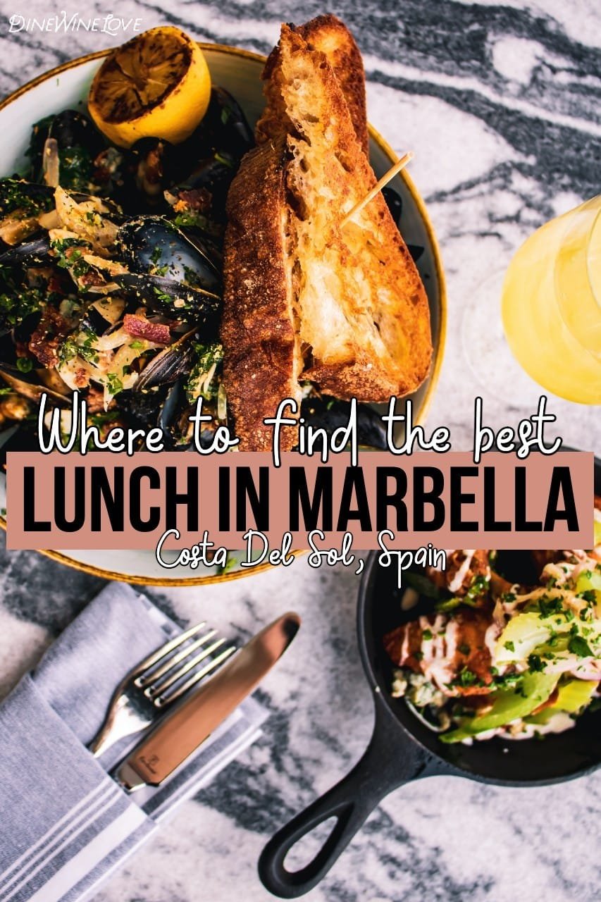 Best Lunch in Marbella, Spain 2023 | DineWineLove 🥘